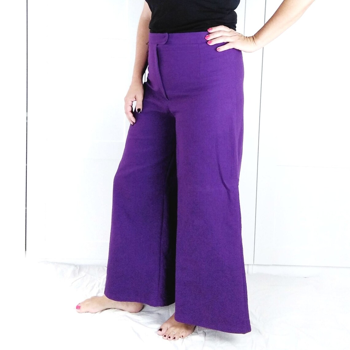 Wide Leg Pants Sewing Pattern Wide Leg Pants Plus Size - Etsy