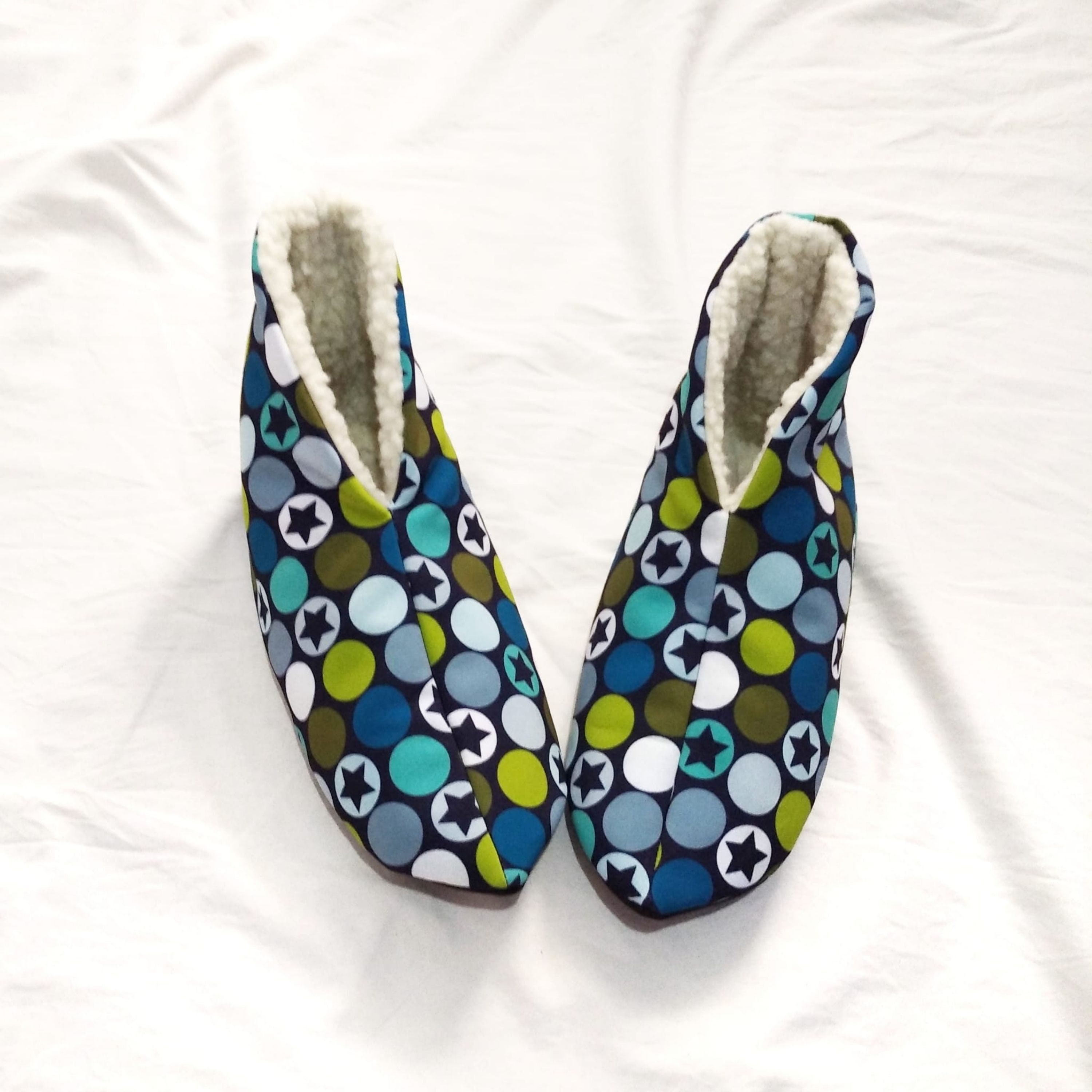 Pattern House Slippers Easy Sewing Pattern Adult Indoor - Etsy