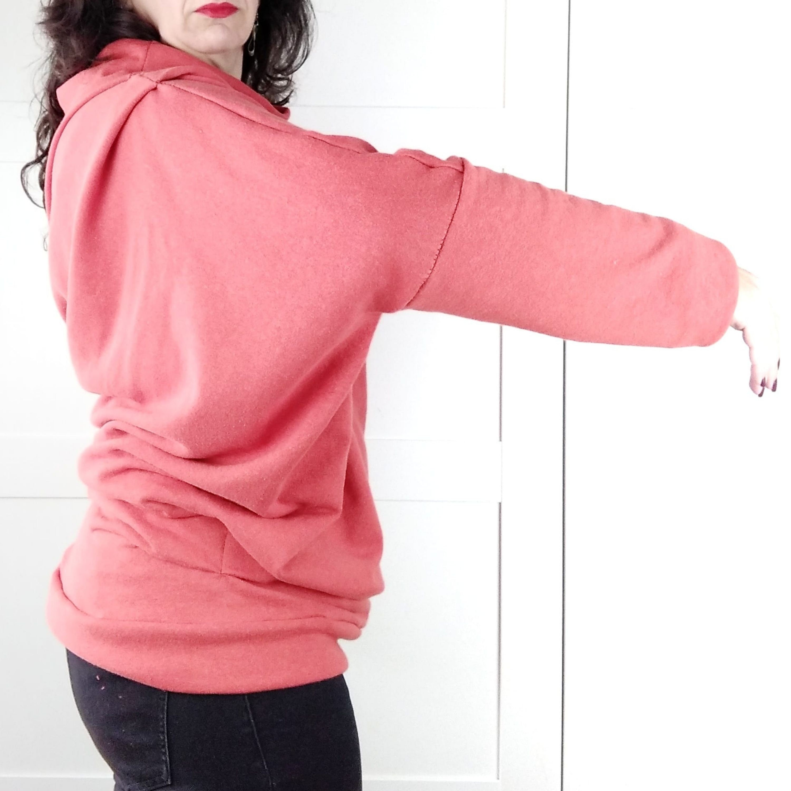 Plus Size Sweater Pattern, Sweater Pattern PDF, Asymmetric Sweater ...