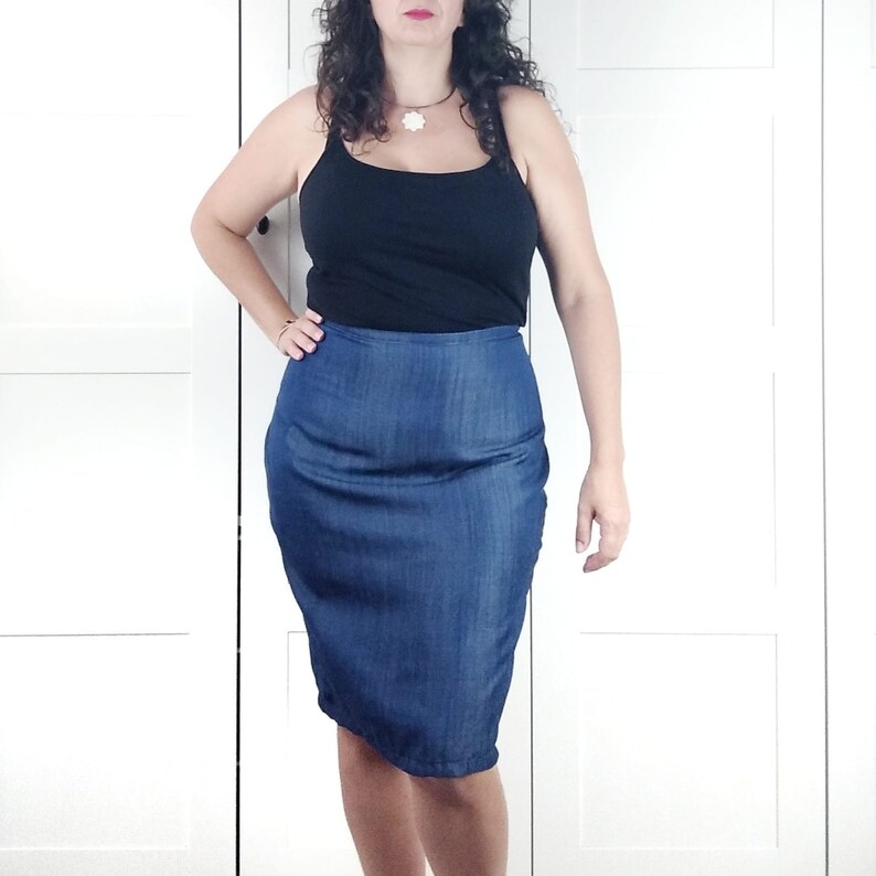 Pencil Skirt Pattern, Plus Size Pattern, Plus Size Skirt Pattern ...