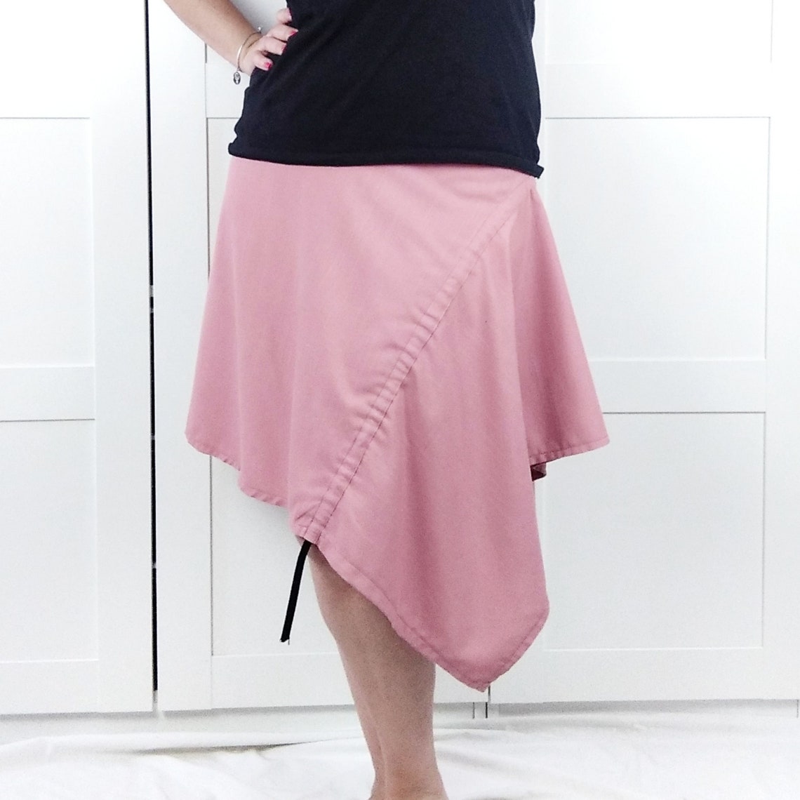 Plus Size Skirt Pattern, Asymmetric Skirt Patterns, Plus Size Pattern, Boho Skirt Pattern ...