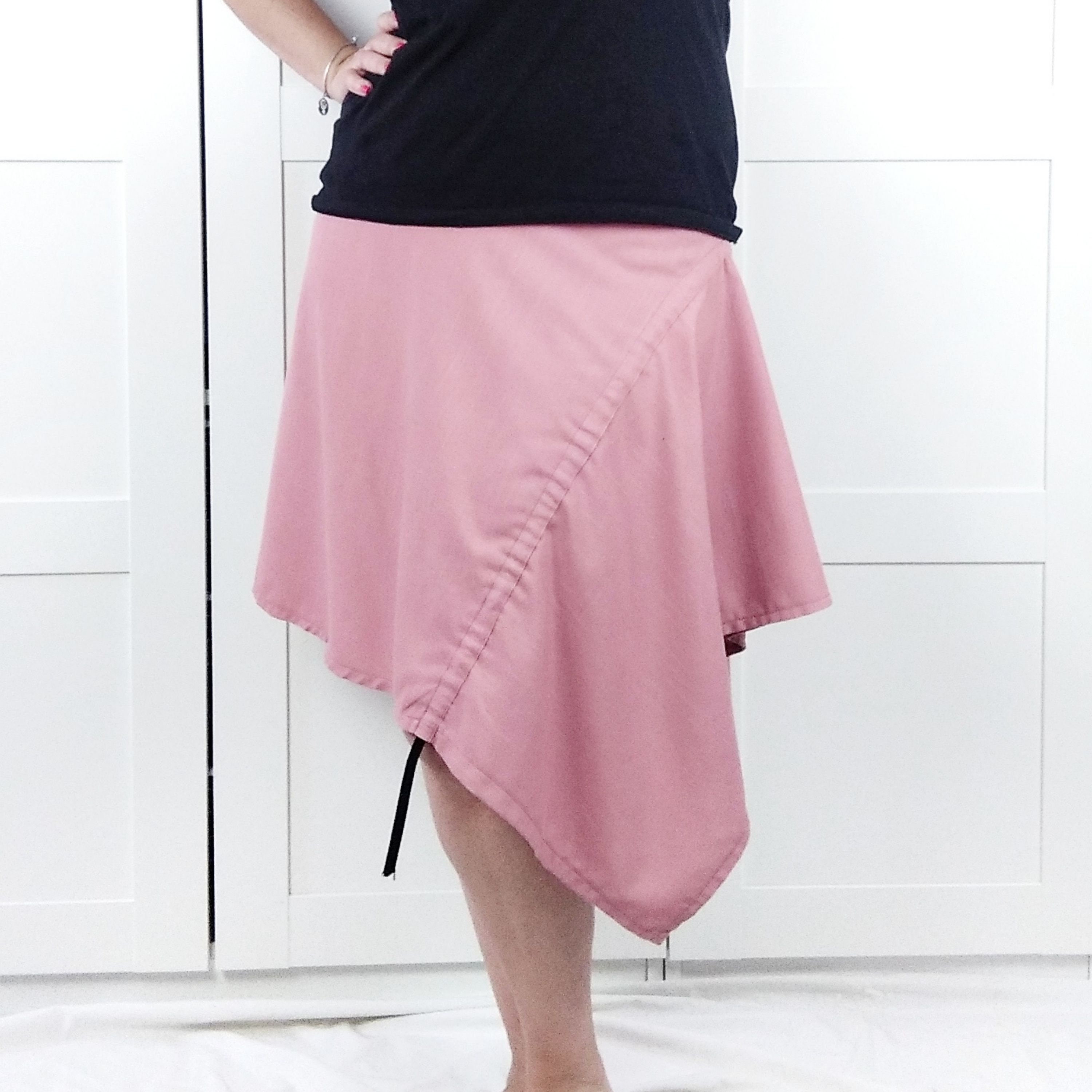 Plus Size Skirt Pattern, Asymmetric Skirt Patterns, Plus Size Pattern ...