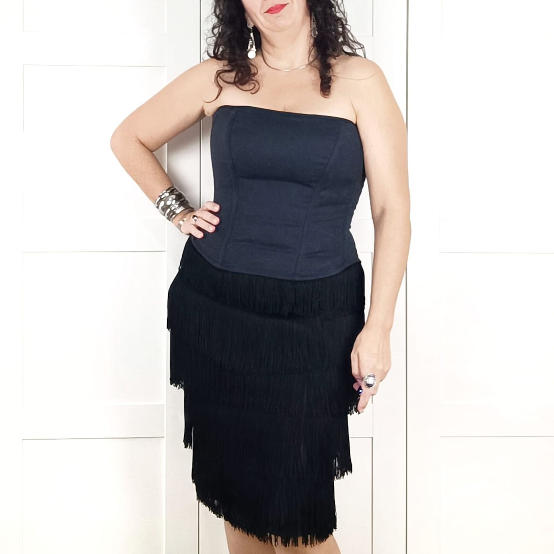 Strapless Corset Sewing Pattern, Plus Size Corset Pattern, Pattern ...