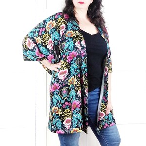 Kimono Pattern PDF, Kimono Sewing Pattern, Plus Size Kimono, Digital ...