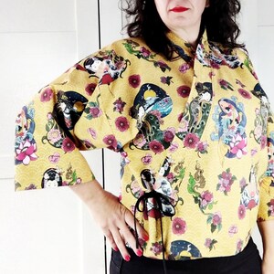 Plus Size Kimono PDF Pattern, Kimono Sewing Pattern, Kimono Pattern PDF ...