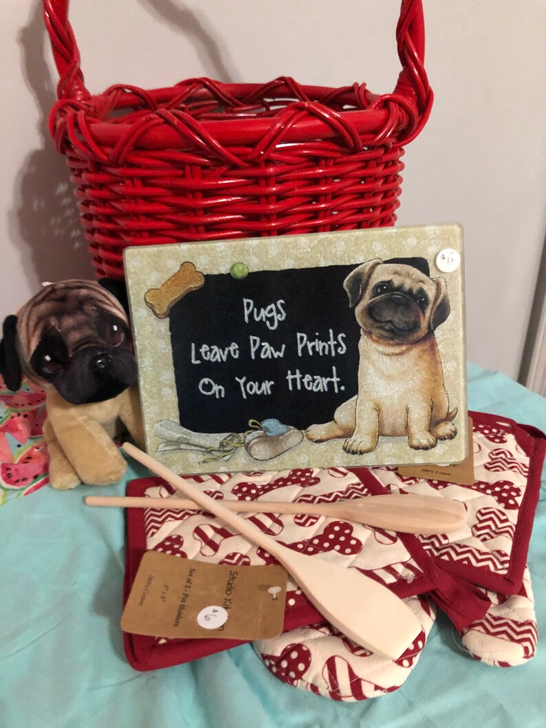Pug Cutting Board - Etsy