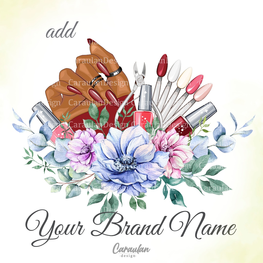 Nail Tech Logo Design MANICURE Logo Nail Logo PNG Nail Tech - Etsy