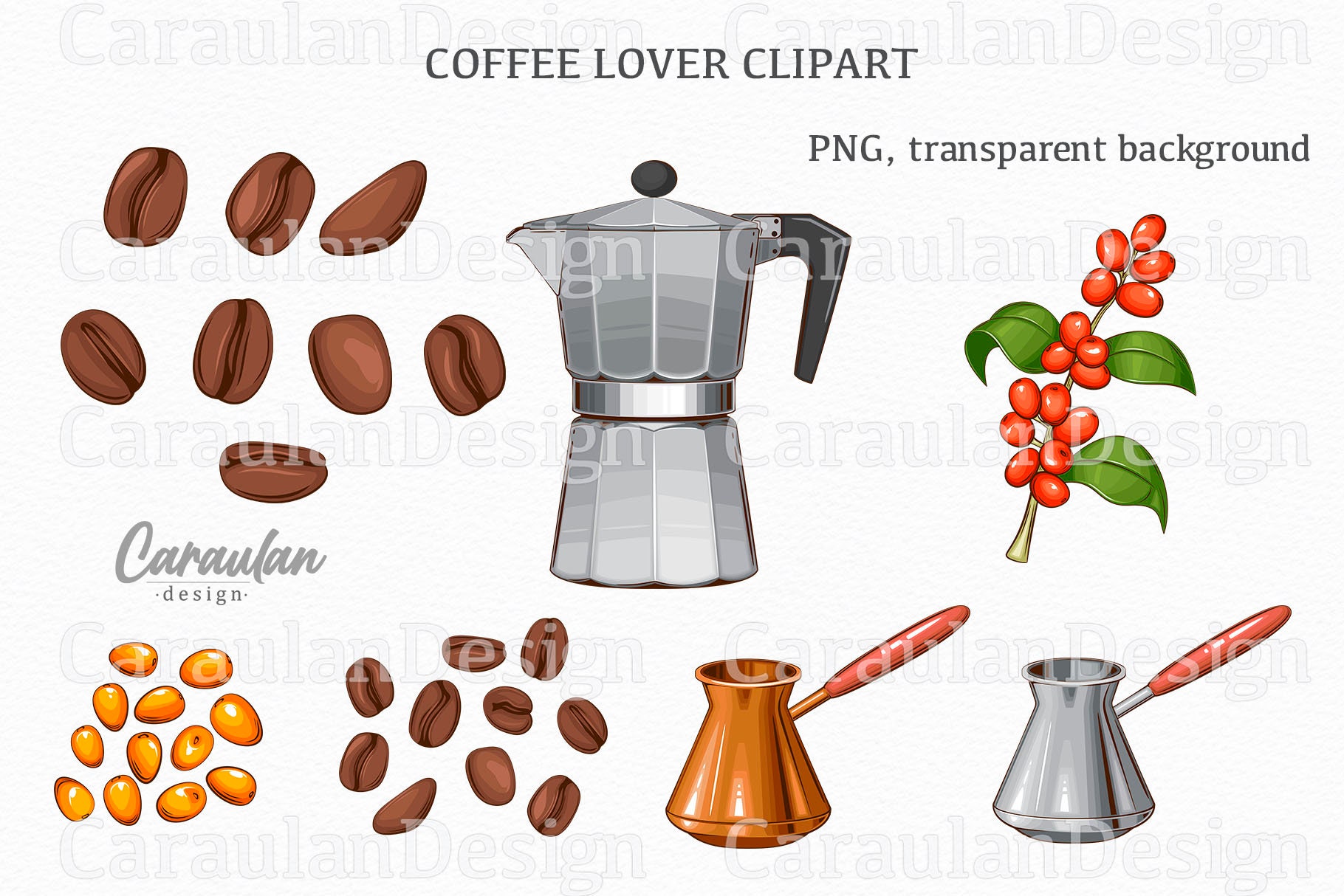 Coffee Clipart, Coffee Lover PNG, Food Planner Clipart, Coffee ...