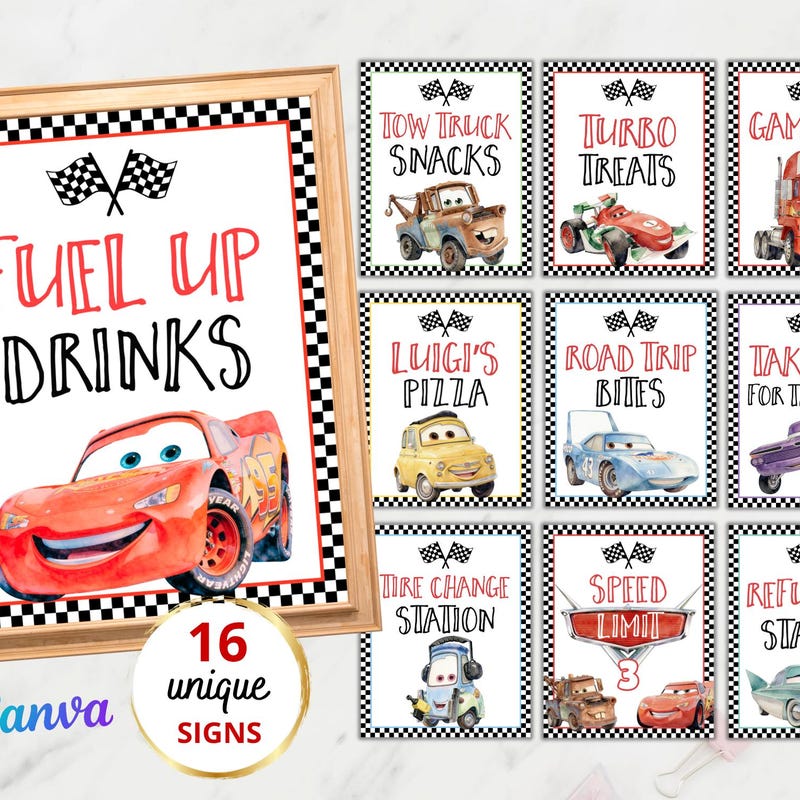 Tow Mater Birthday Sign - Etsy UK