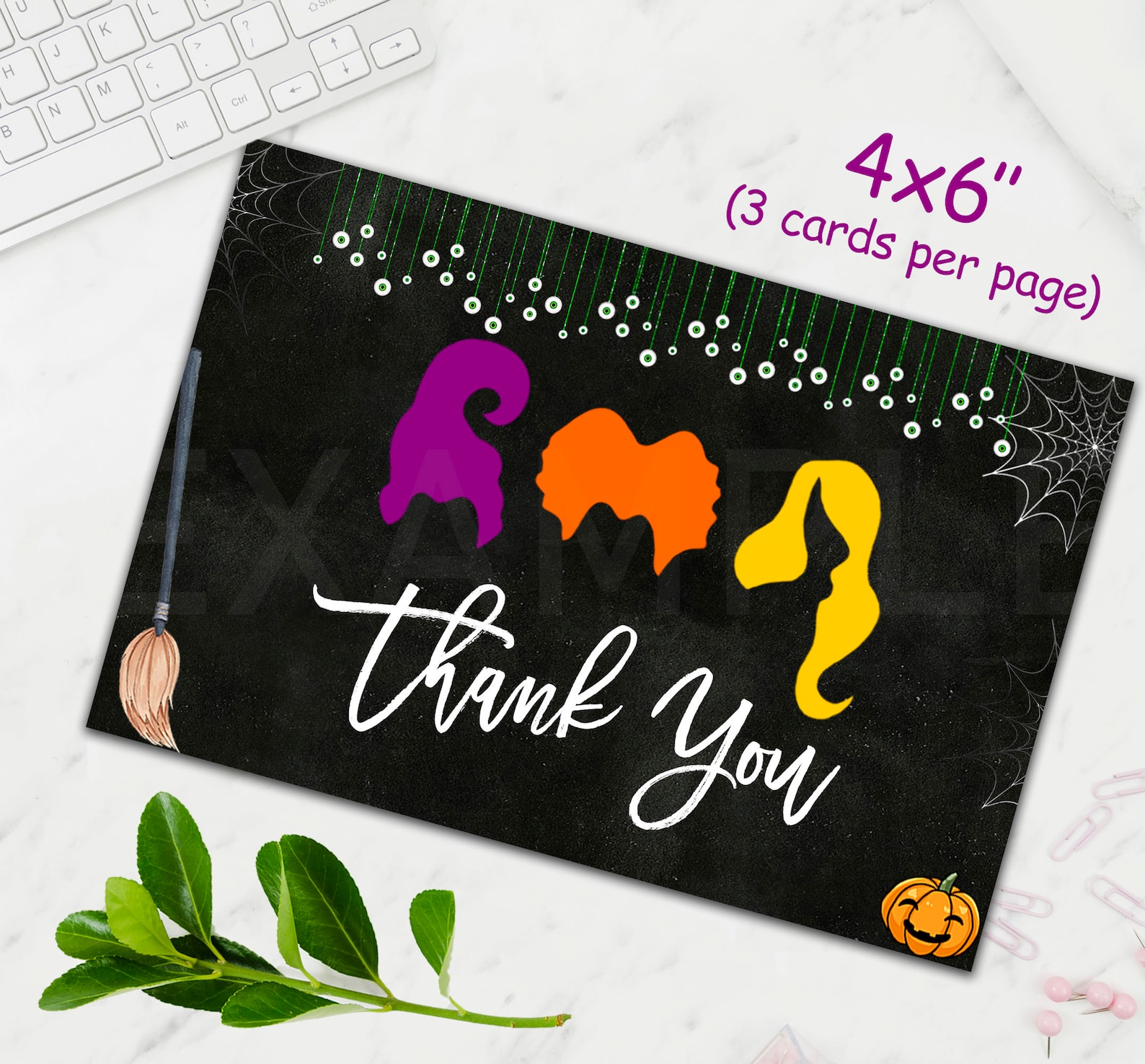 Hocus Pocus Birthday Invitation Any Age Halloween Birthday - Etsy