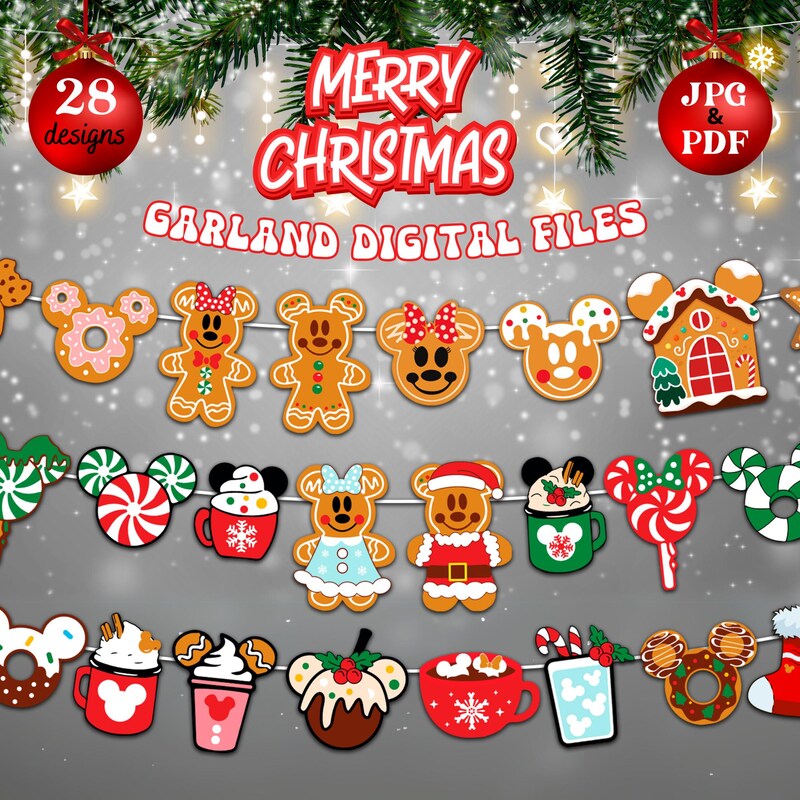 Gingerbread Garland - Etsy