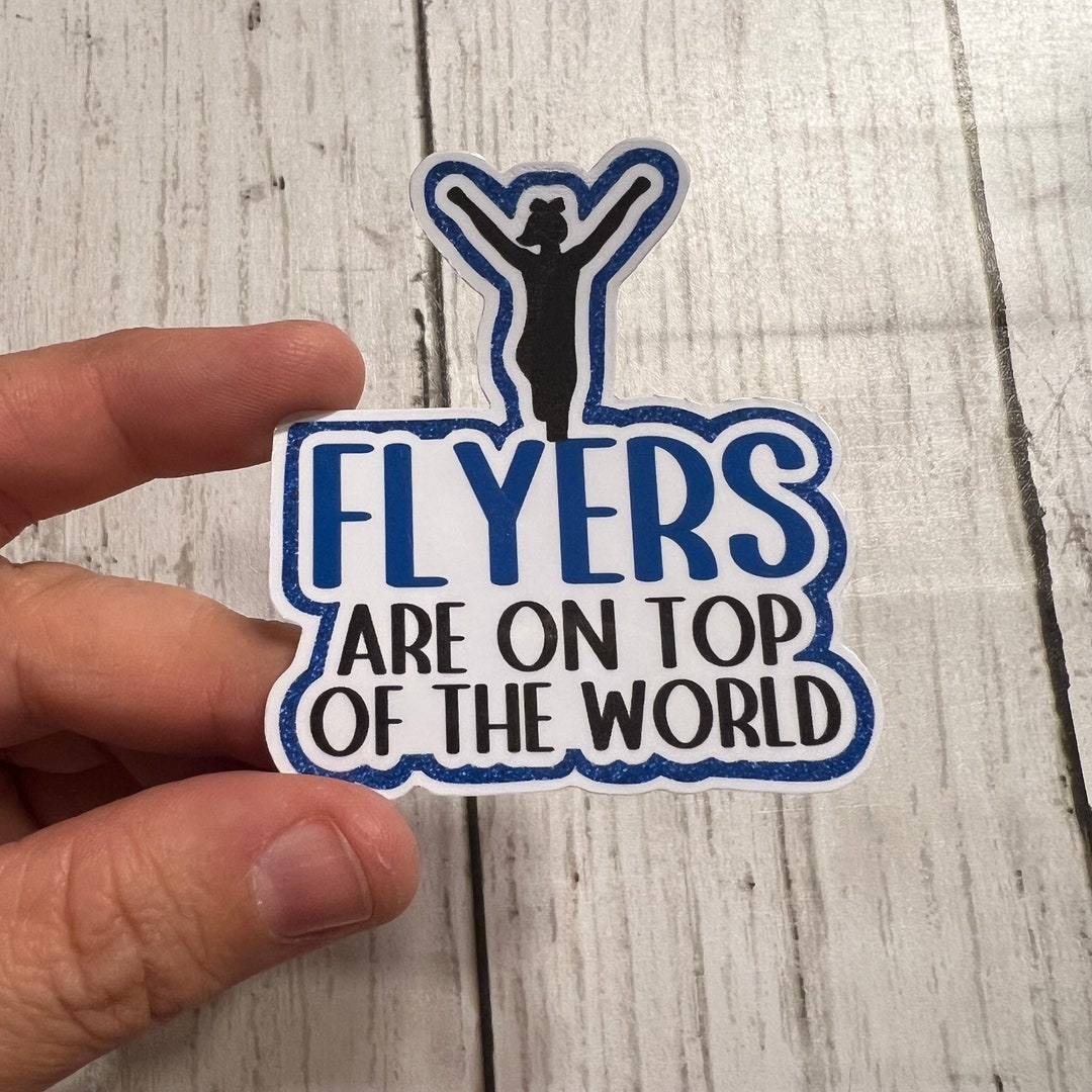Cheer Sticker, Flyer, Cheerleader, All Star, Sideline, Stunting ...