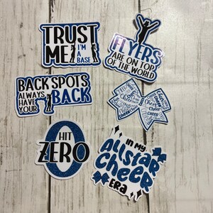Cheer Sticker Bundle, Pack, Cheerleader, All Star, Hit Zero, Base ...