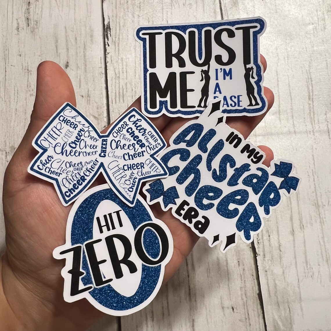 Cheer Sticker Bundle, Pack, Cheerleader, All Star, Hit Zero, Base ...