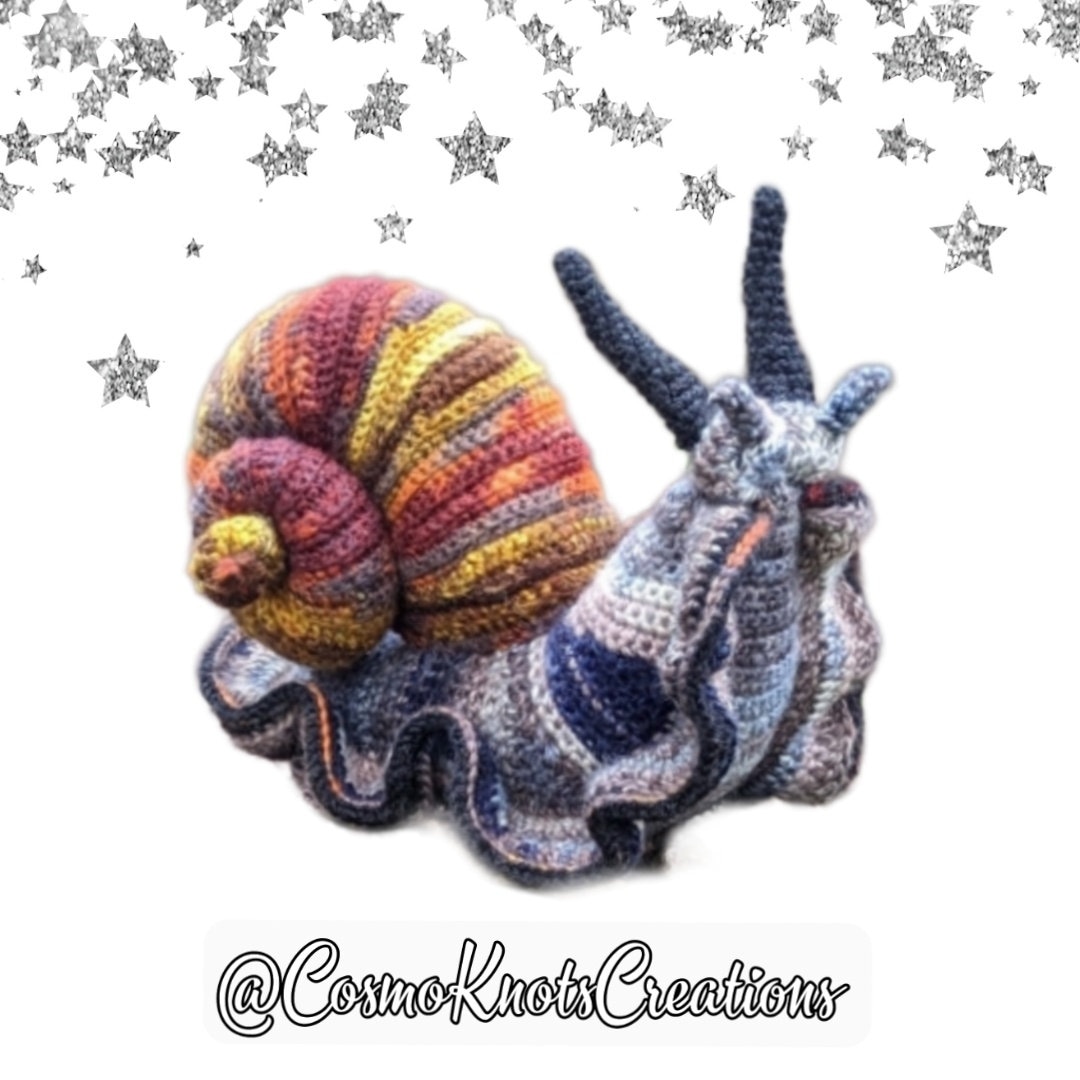Custom Crochet Snail - Etsy