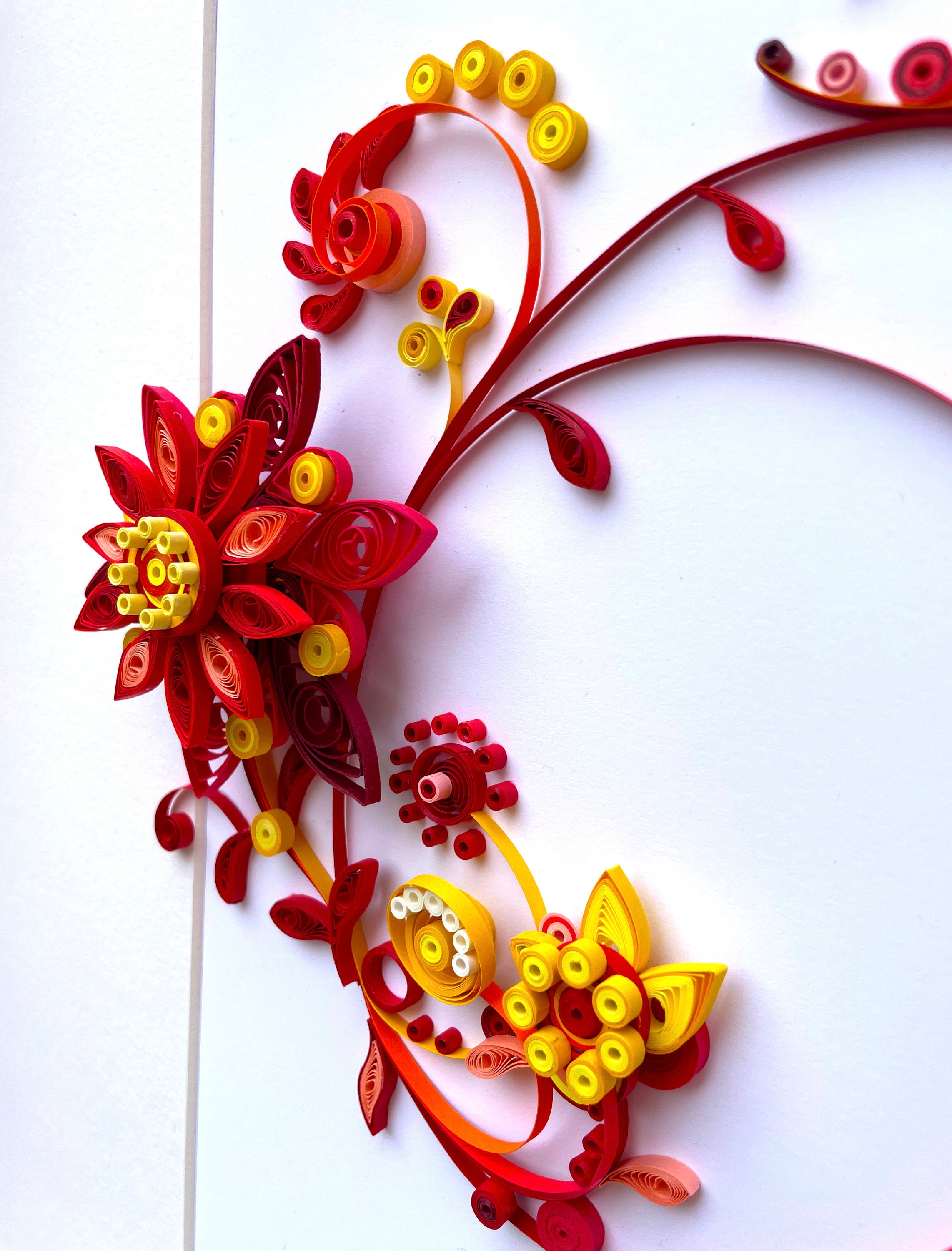 KISS Paper Quilling Original Large Wall Art | Wedding | Anniversary ...