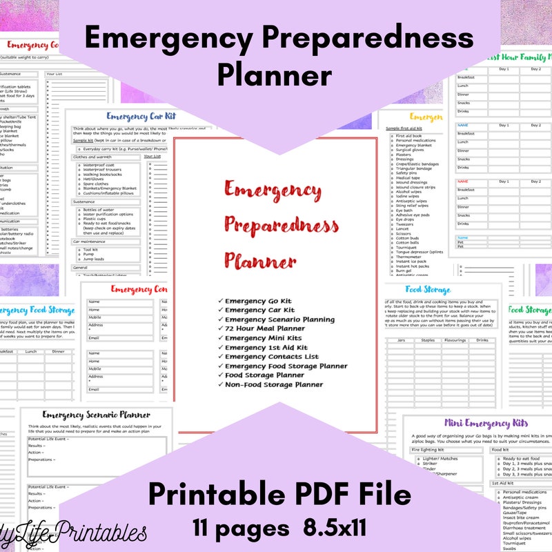 Emergency Preparedness - Etsy