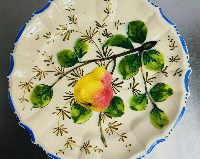 Labor Deruta Dipinto A Mano Hand Painted Italian Pottery Salad/dessert ...