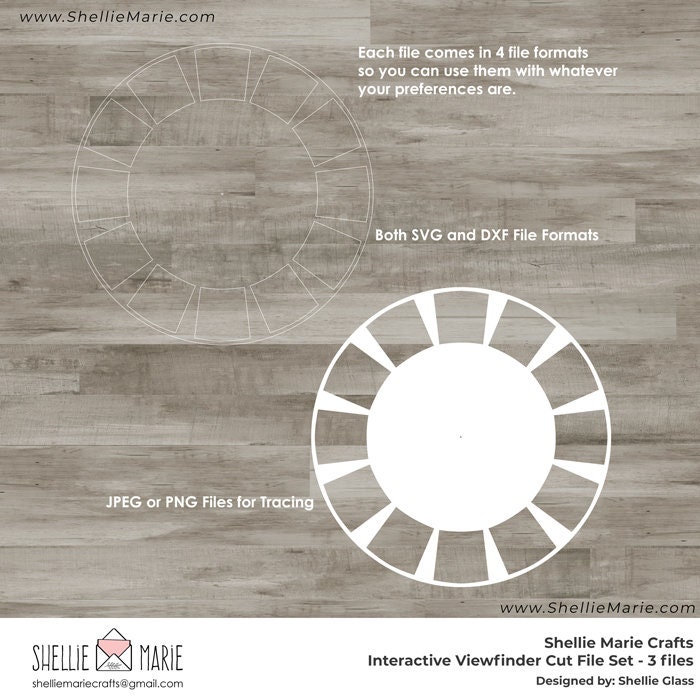 Interactive Viewfinder Digital Cut File Collection – SVG, DXF, PNG - Etsy