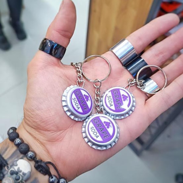 Pixar up Grape Soda Keychain - Etsy