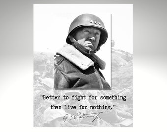 General Patton Poster - Etsy