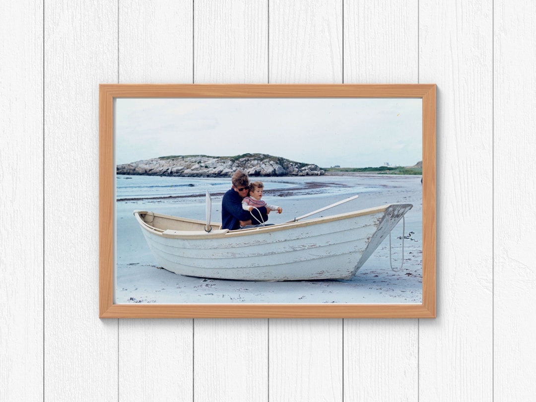 JFK and Young Son JFK Jr. Photo, President John F. Kennedy and Young ...