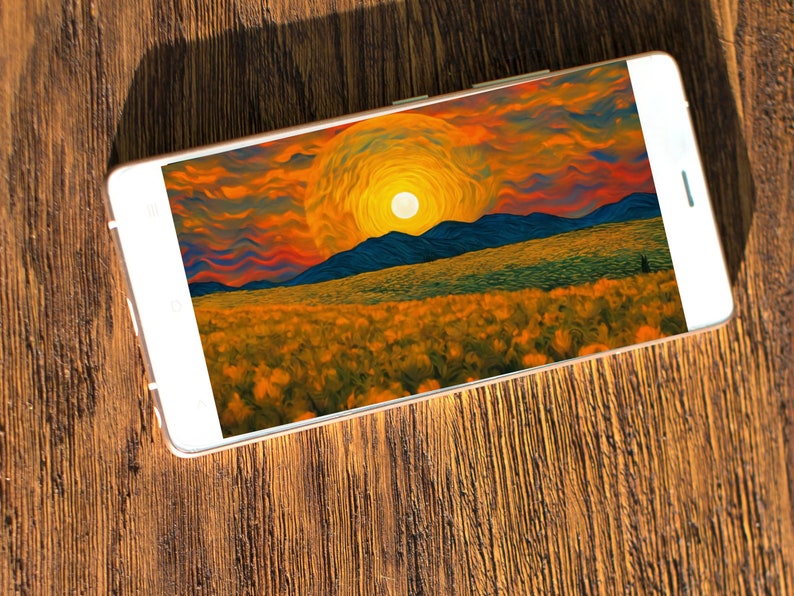 Sunset Landscape Animated Wallpaper: 4K Smart TV Screensaver (digital ...