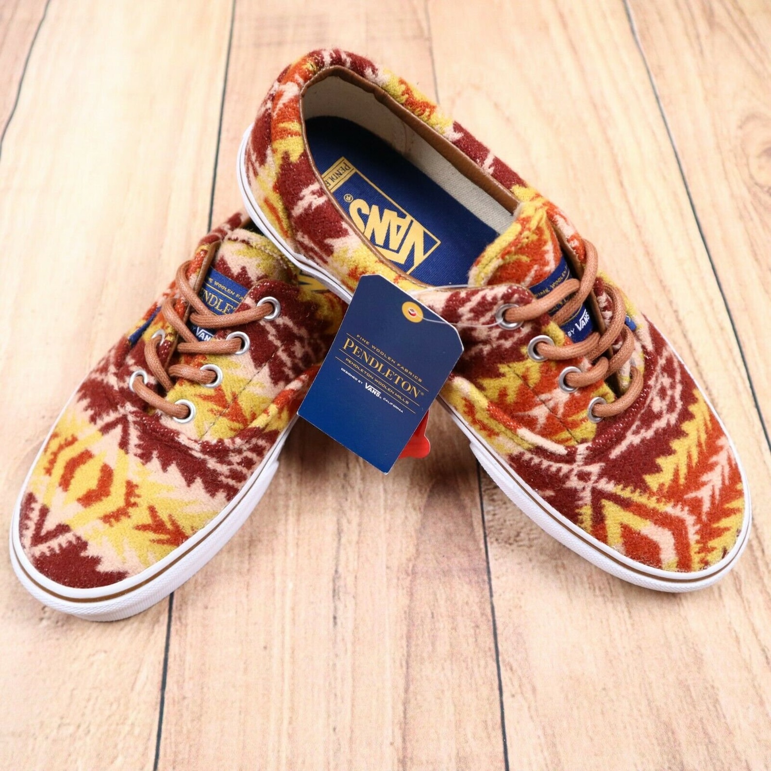 Vans X Pendleton Era Shoes Mens Womens Wool Shoes Multicolor | Etsy