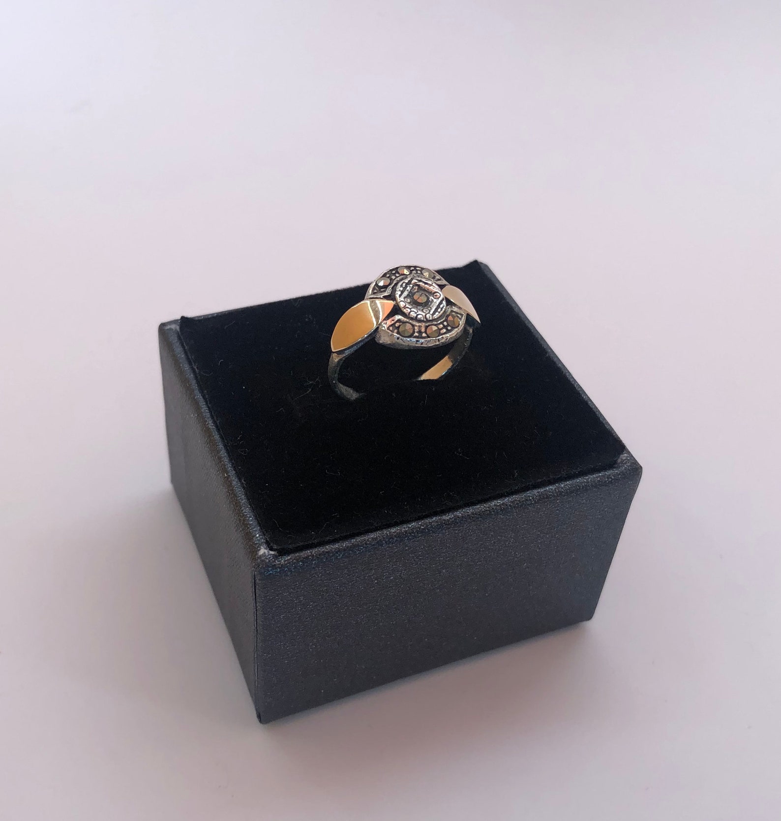 Century-Old Vintage Ring Gold Ring Sterling Silver Ring | Etsy