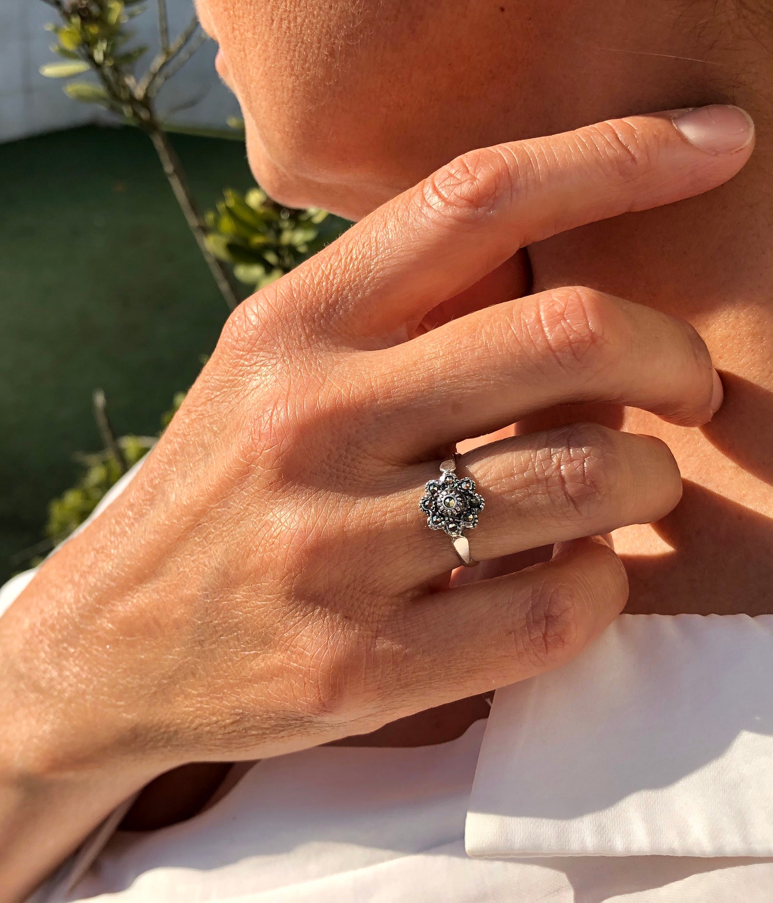 Century-old Ring Model Vintage Ring 925 Silver Ring | Etsy