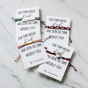 Team Gift Bracelets | Spirit Colors String Bracelets | Bulk Squad ...
