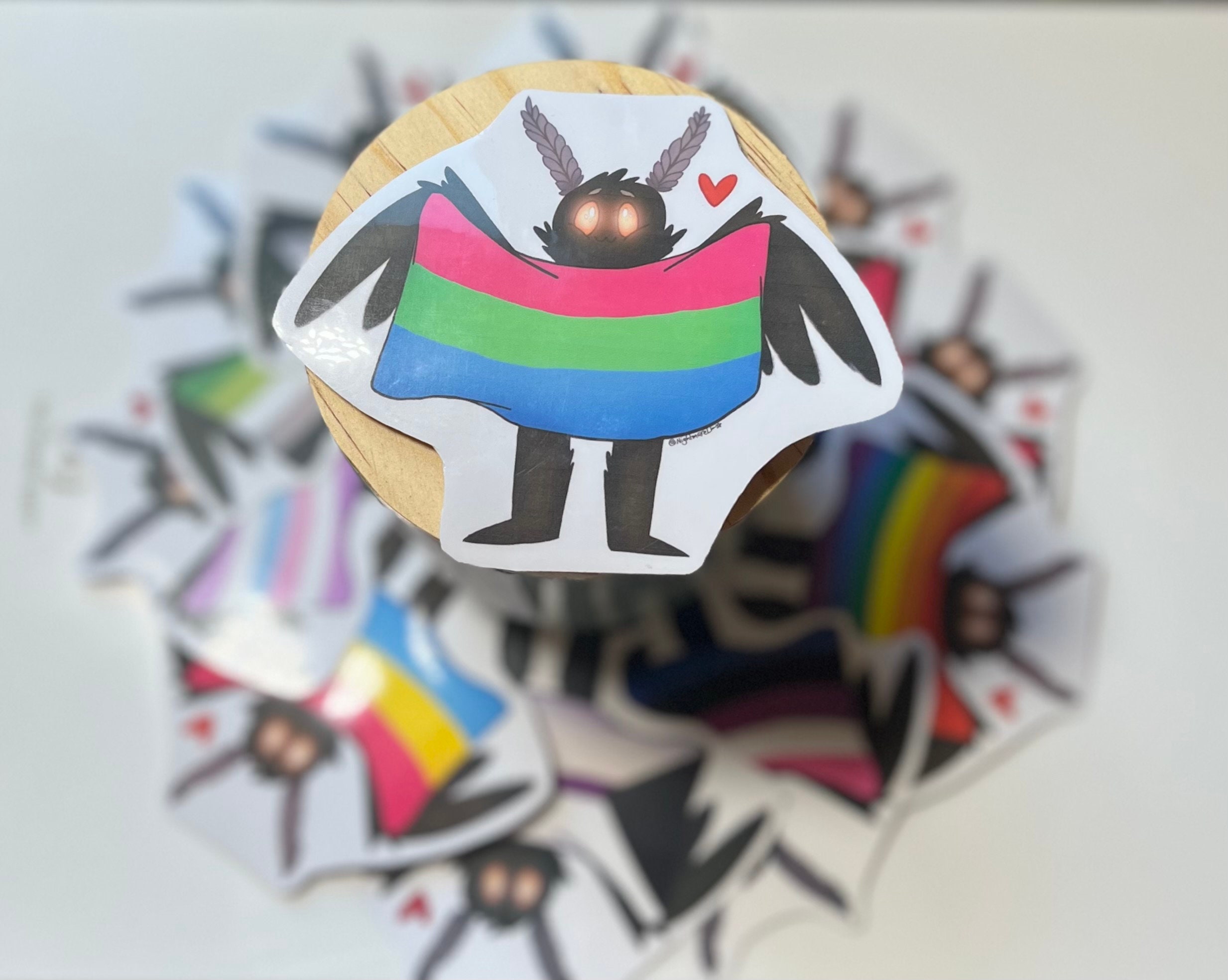 Cute Mothman Pride Flags Series 1 - Etsy
