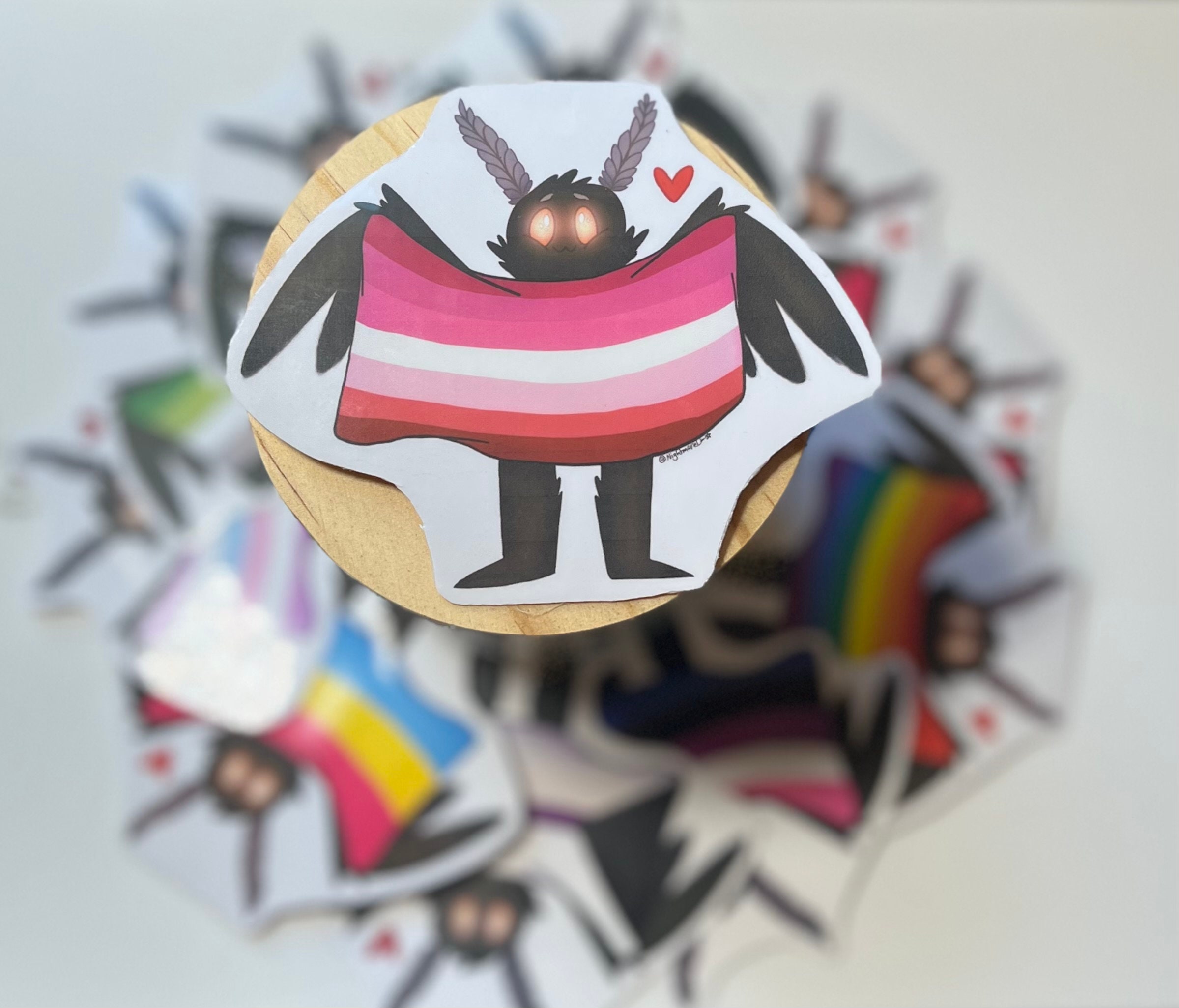 Cute Mothman Pride Flags Series 2 - Etsy