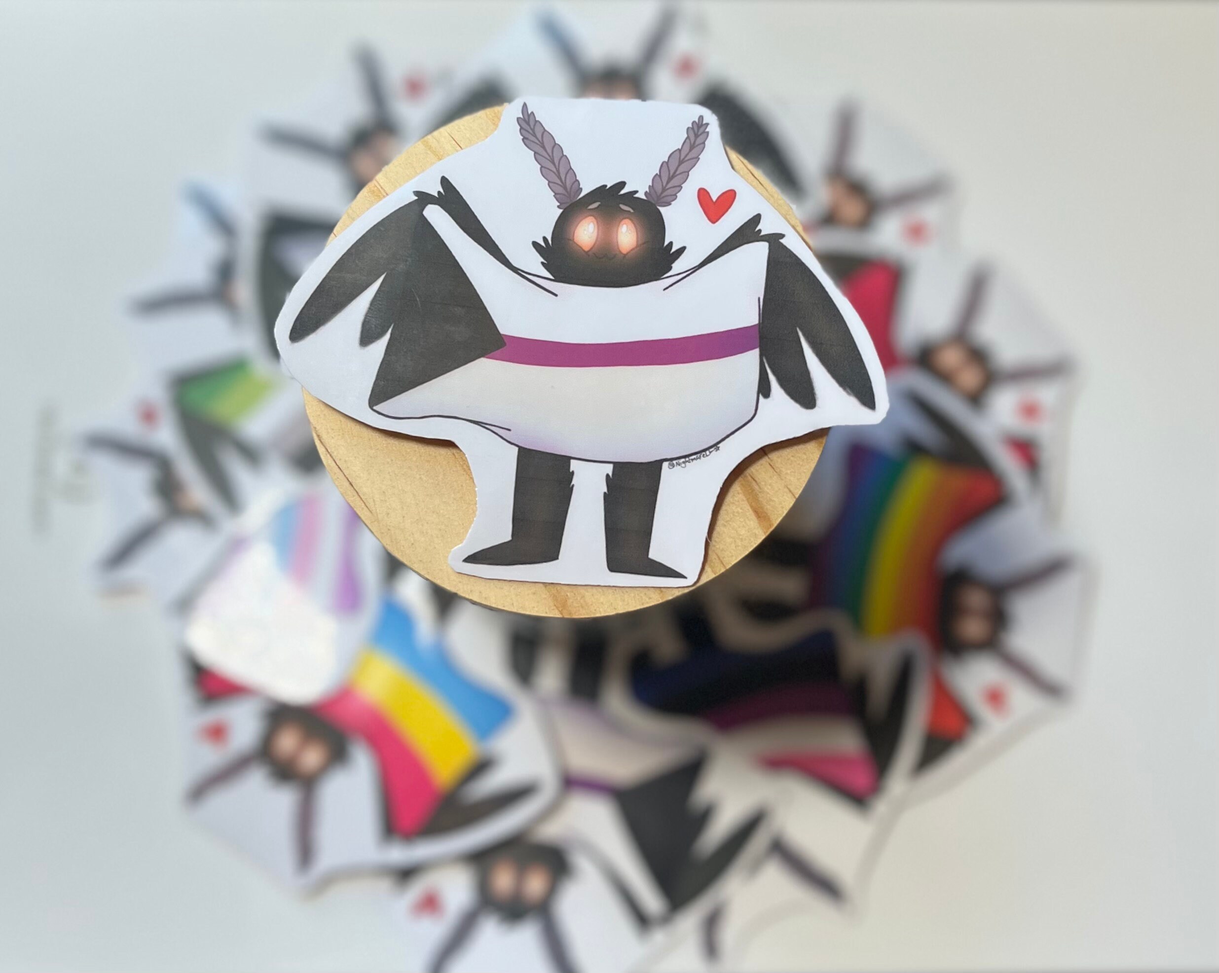 Cute Mothman Pride Flags Series 2 - Etsy