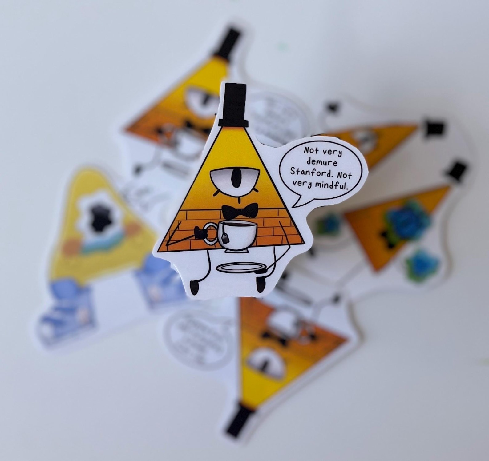Bill Cipher Stickers - Etsy