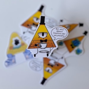 Bill Cipher Stickers - Etsy