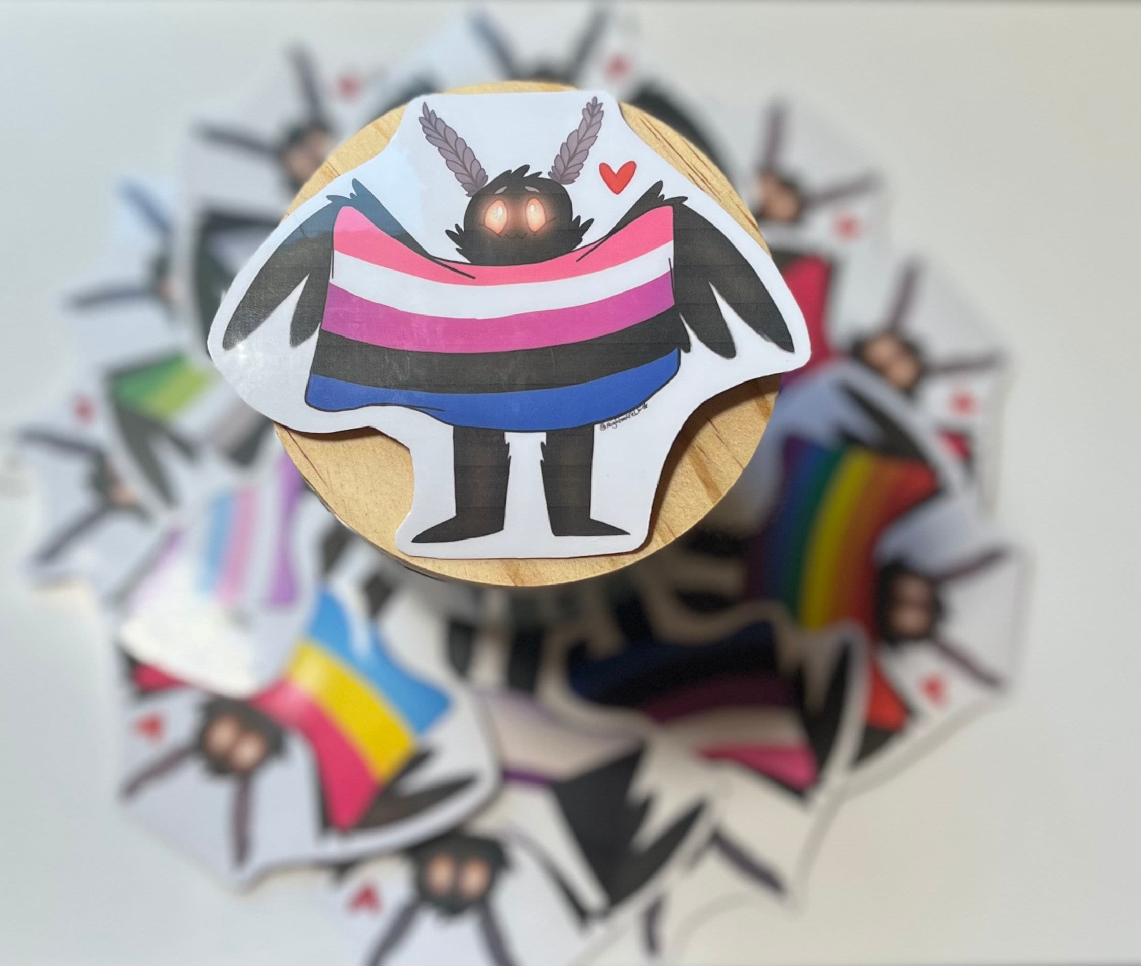 Cute Mothman Pride Flags Series 2 - Etsy