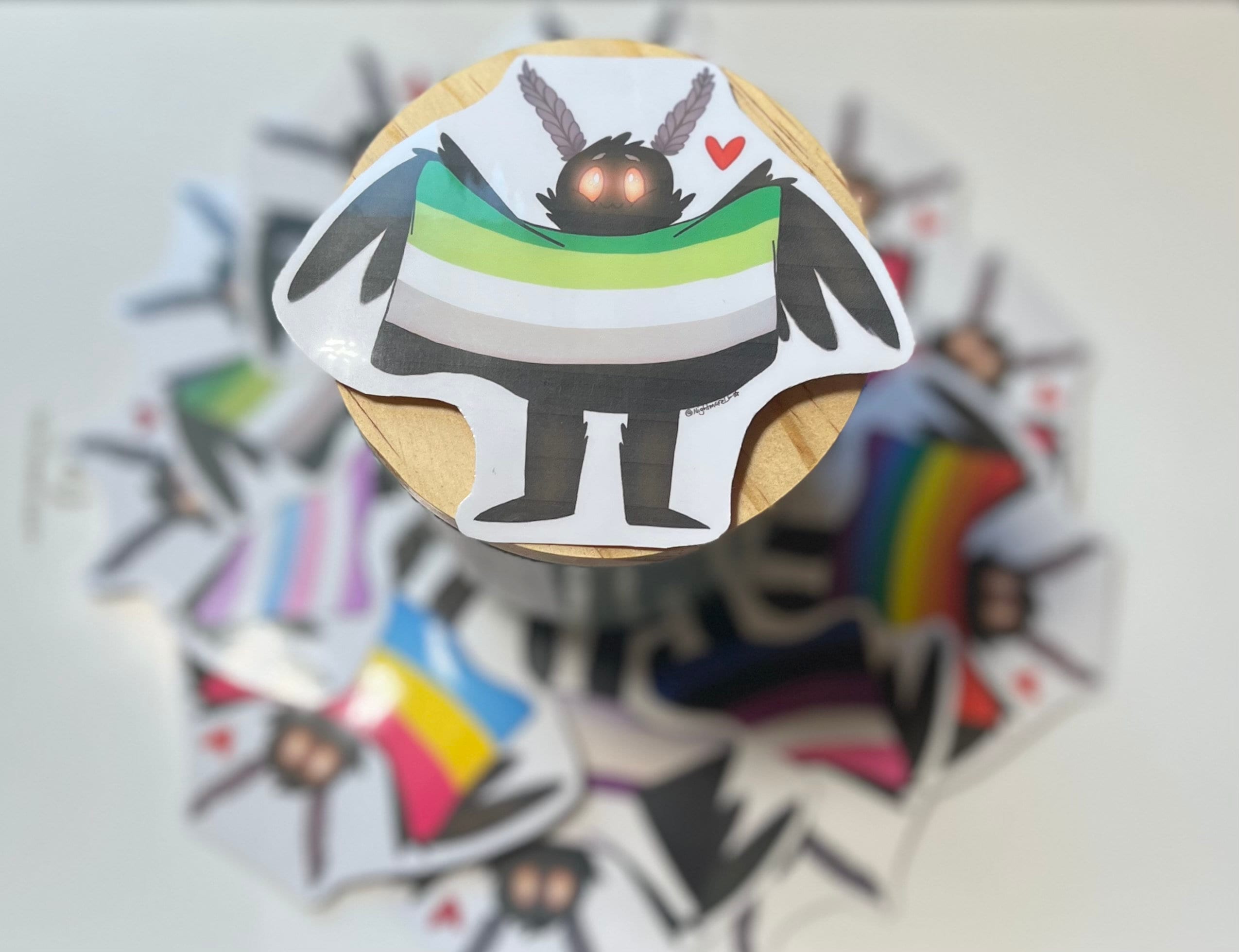 Cute Mothman Pride Flags Series 1 - Etsy