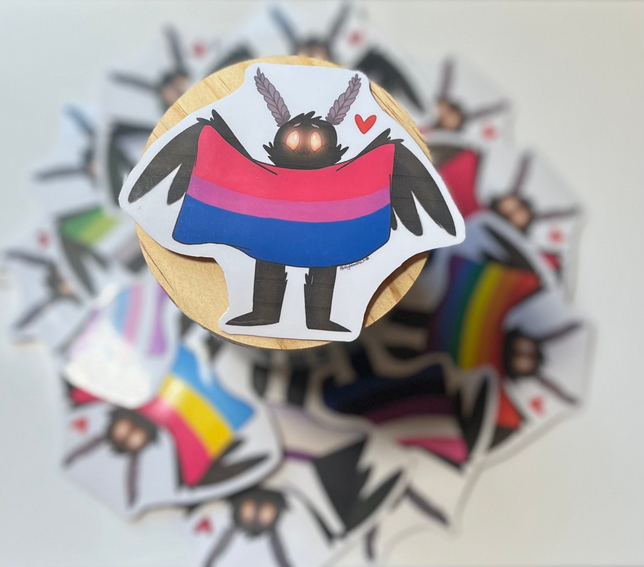 Cute Mothman Pride Flags Series 2 - Etsy