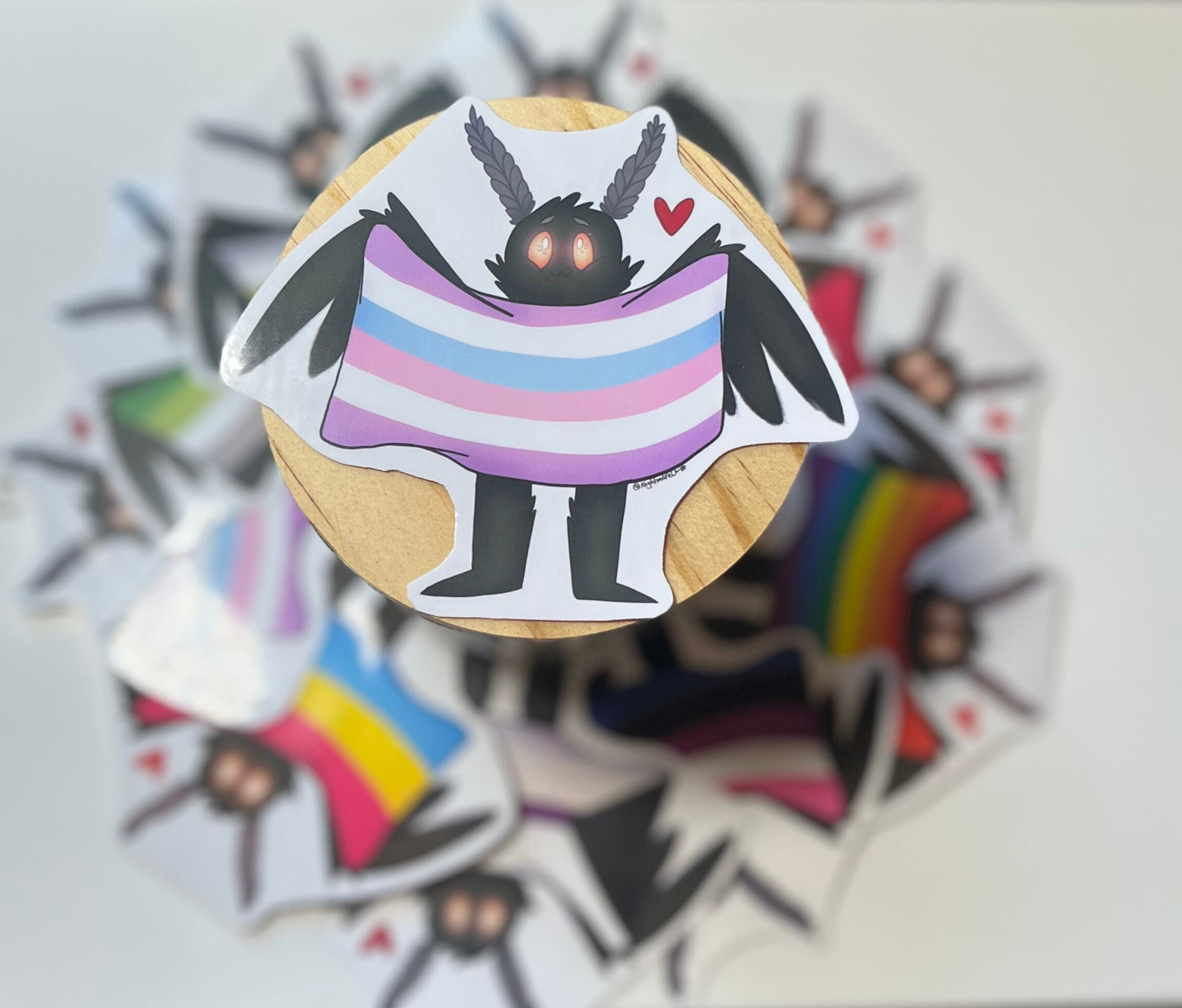 Cute Mothman Pride Flags Series 2 - Etsy
