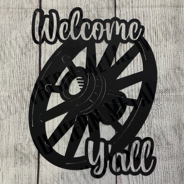 Metal Wagon Wheels - Etsy