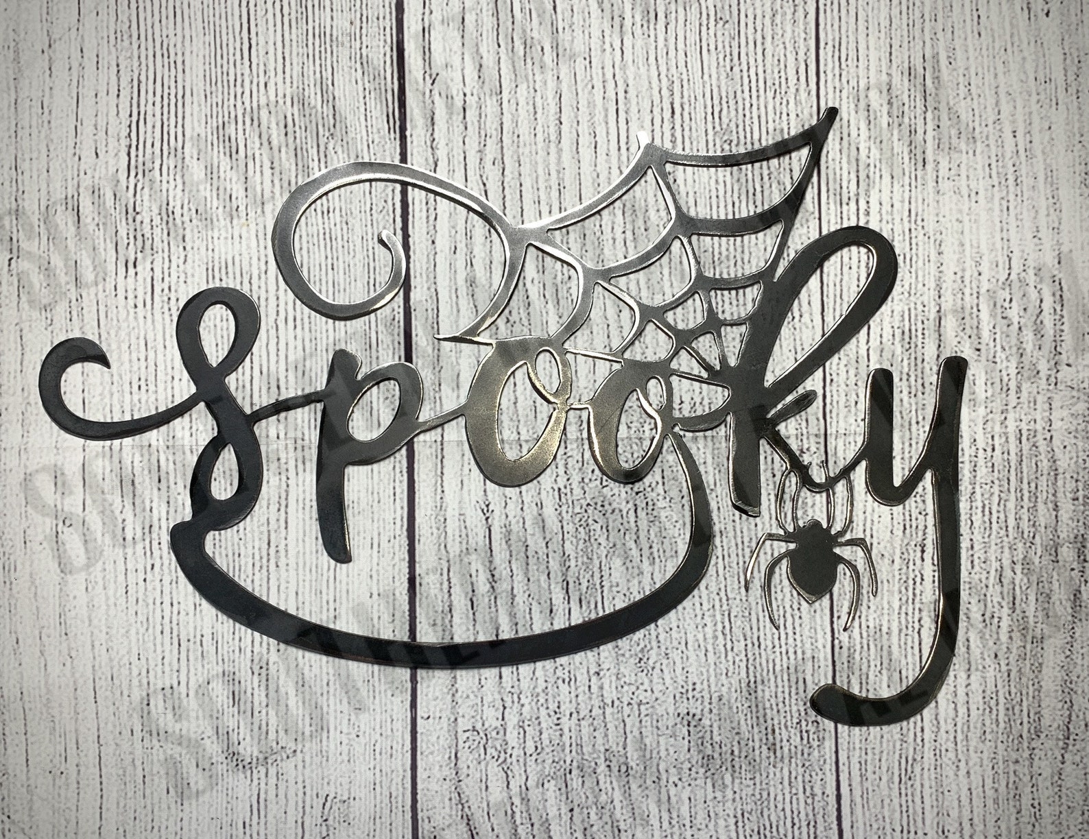 Metal Art 16 Gauge Steel in Black or Bare Metal spooky - Etsy