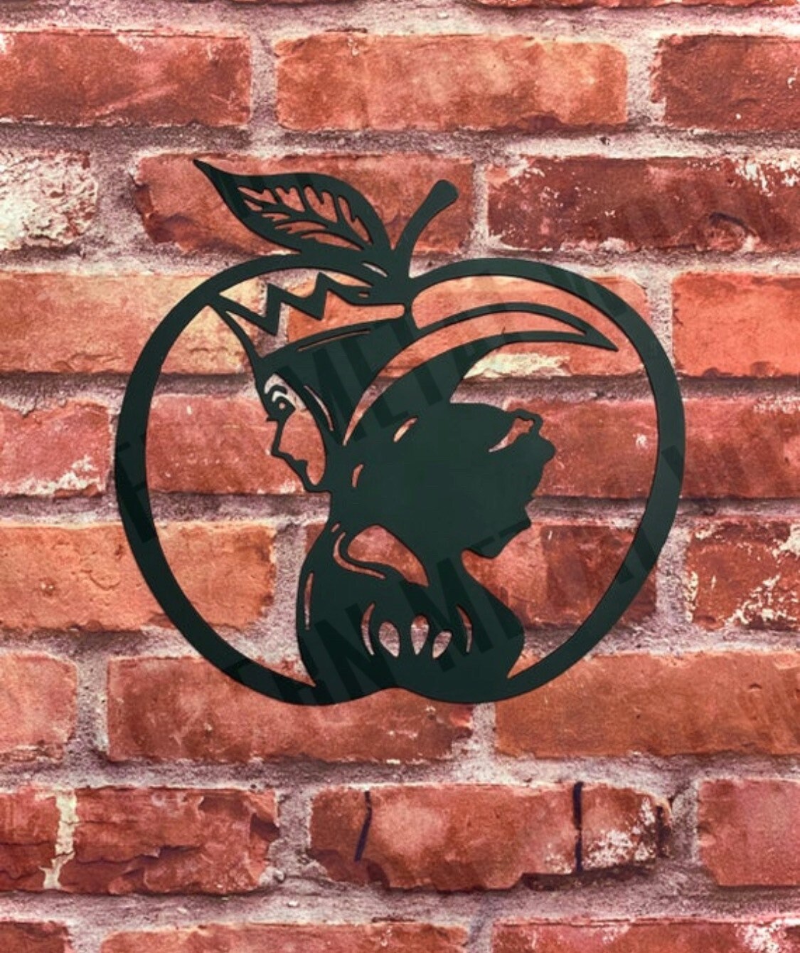 Metal Art 16 Gauge Steel Snow White and Evil Queen in the | Etsy