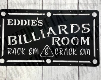 Eight-ball Eight-ball Sign Eight-ball Fan Cue Sport - Etsy