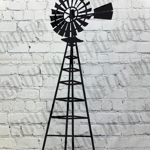 Metal Windmill - Etsy