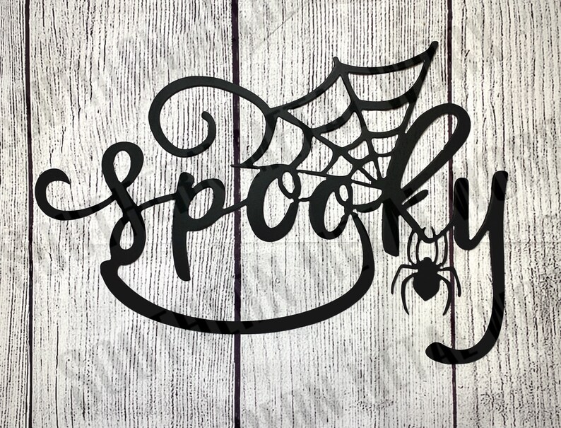 Metal Art 16 Gauge Steel in Black or Bare Metal spooky Metal Wall Sign ...
