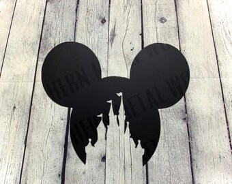 Metal Mickey Mouse | Etsy