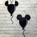 Metal Art 16 Gauge Steel in Black Mickey Mouse and Minnie - Etsy