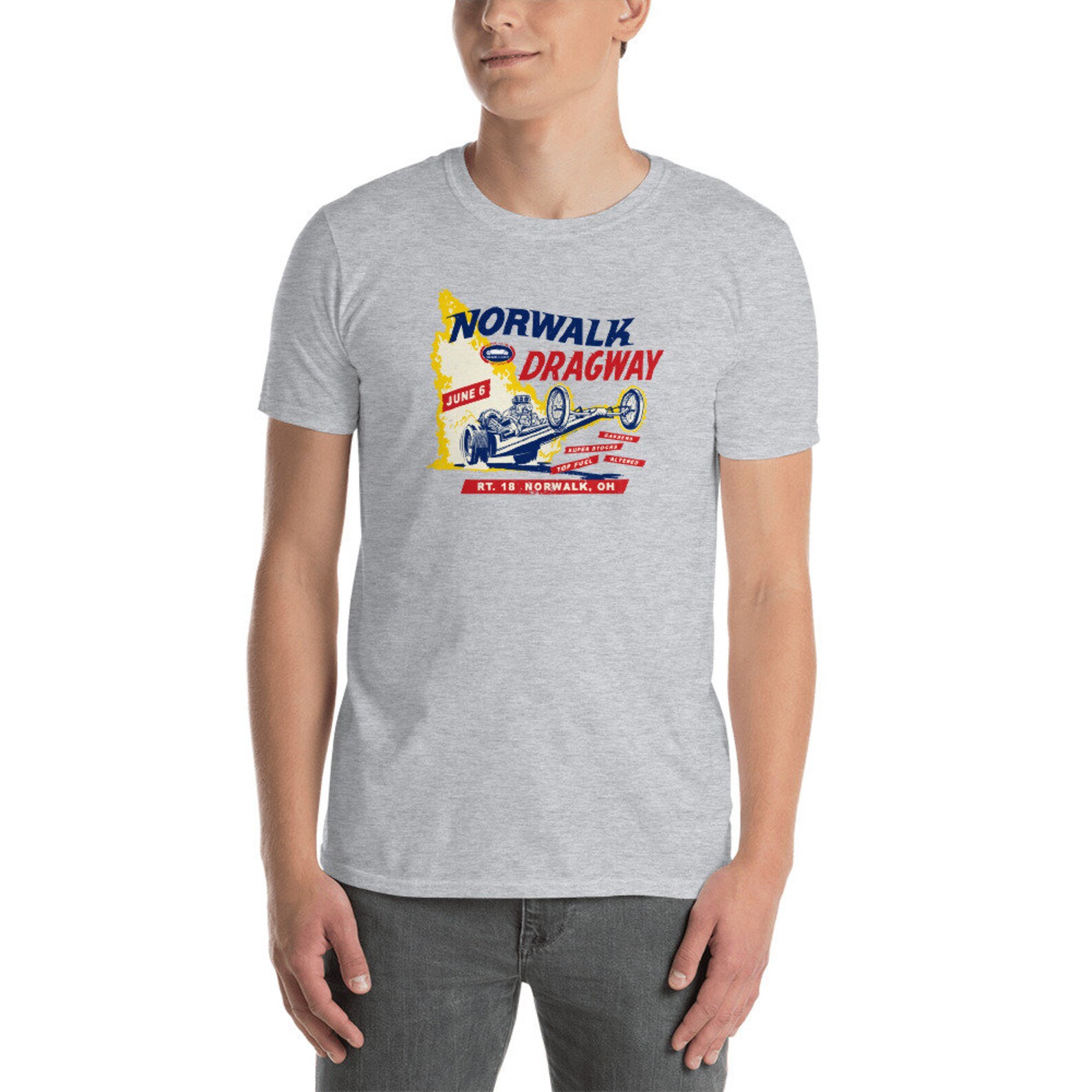 Vintage Drag Racing T-shirt, Dragsters, Top Fuel, Gassers, Funny Cars ...