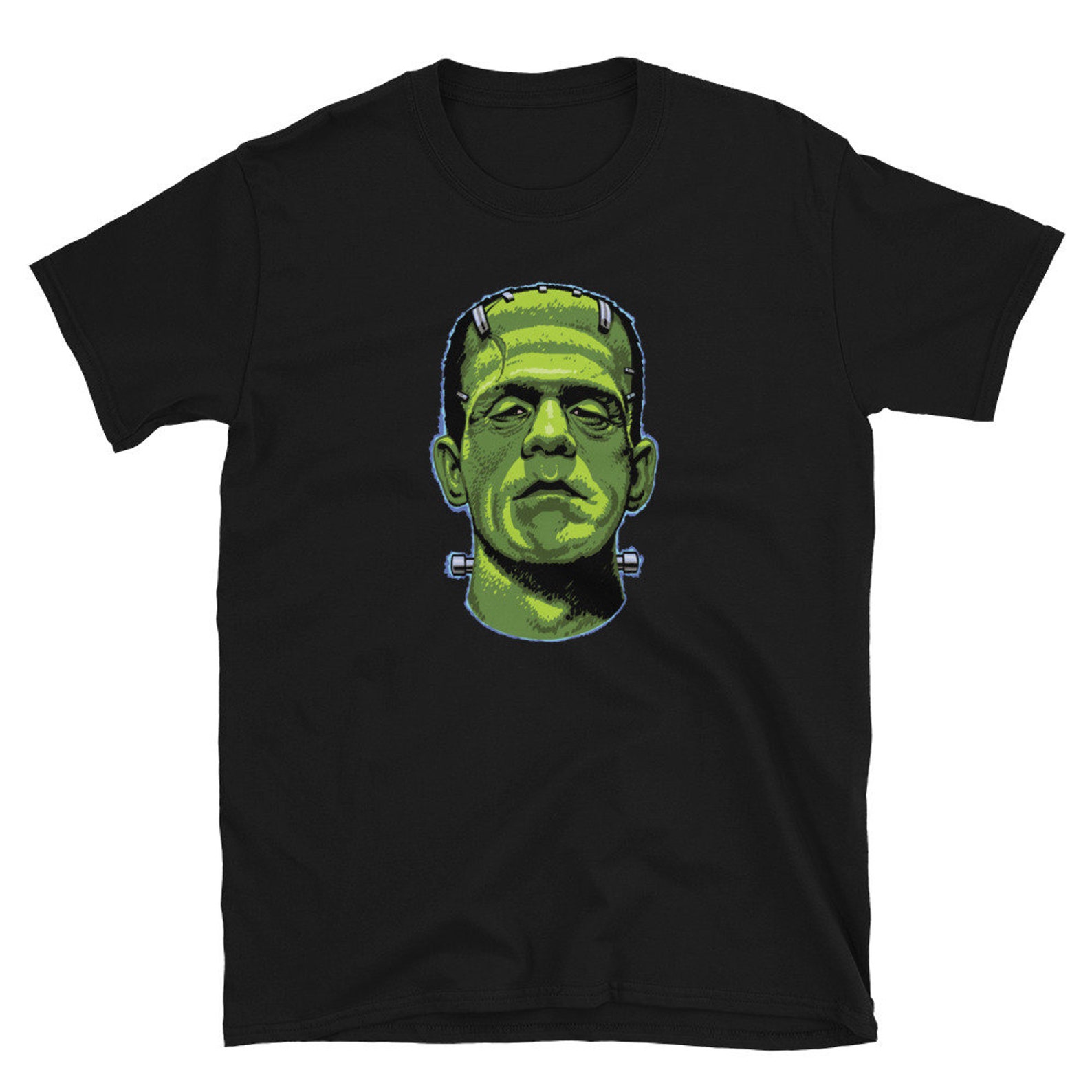 Frankenstein Monster T-shirt, Classic Horror Film, Horror Movie, Boris ...
